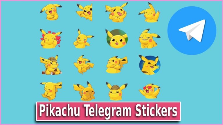 1000+ Pikachu Telegram Stickers Packages List 2024