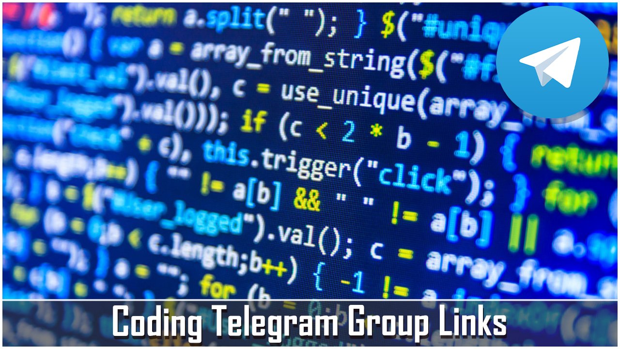 800+ Coding Telegram Group Links and Channels List 2025